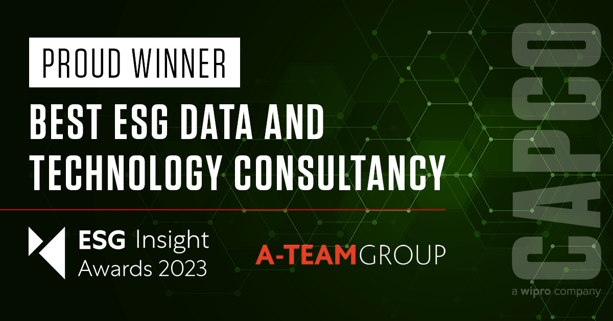 Capco Named Best ESG Data And Technology Consultancy In The 2023 ESG ...